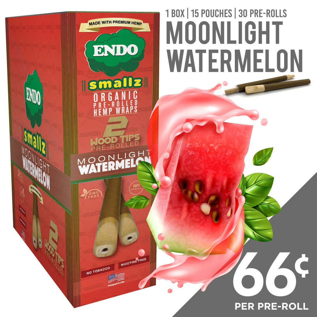 Endo Hemp Smallz Wood Tip Blunt Pre-Roll Box – ENDO HEMP WRAP