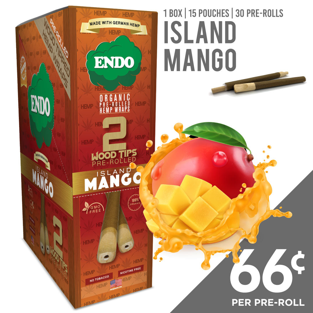 Endo Hemp Wood Tip Blunt Pre-Roll Box – ENDO HEMP WRAP
